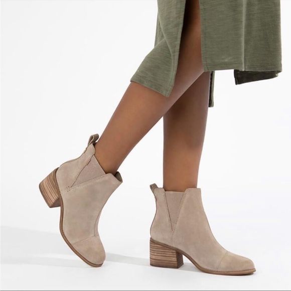 Toms | Shoes | Tomscognac Esmetan Leather Casual Autumn Minimalist ...